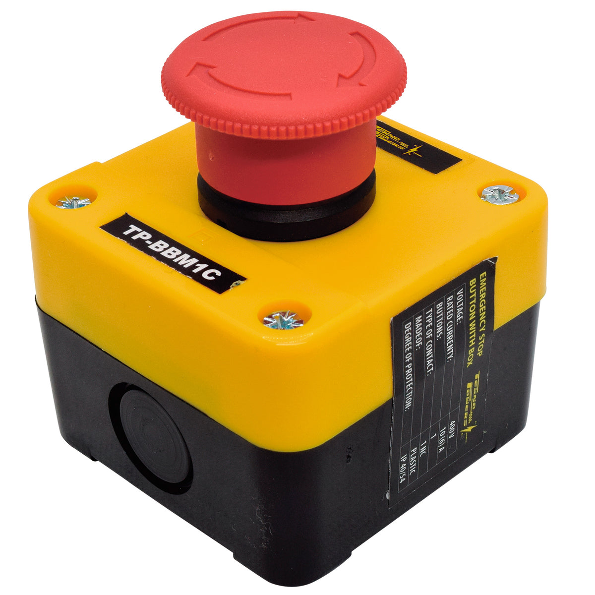 Boton Paro De Emergencia Empotrable 1nc Tp-bbm1c (2pzas) – TeknoPowers ...
