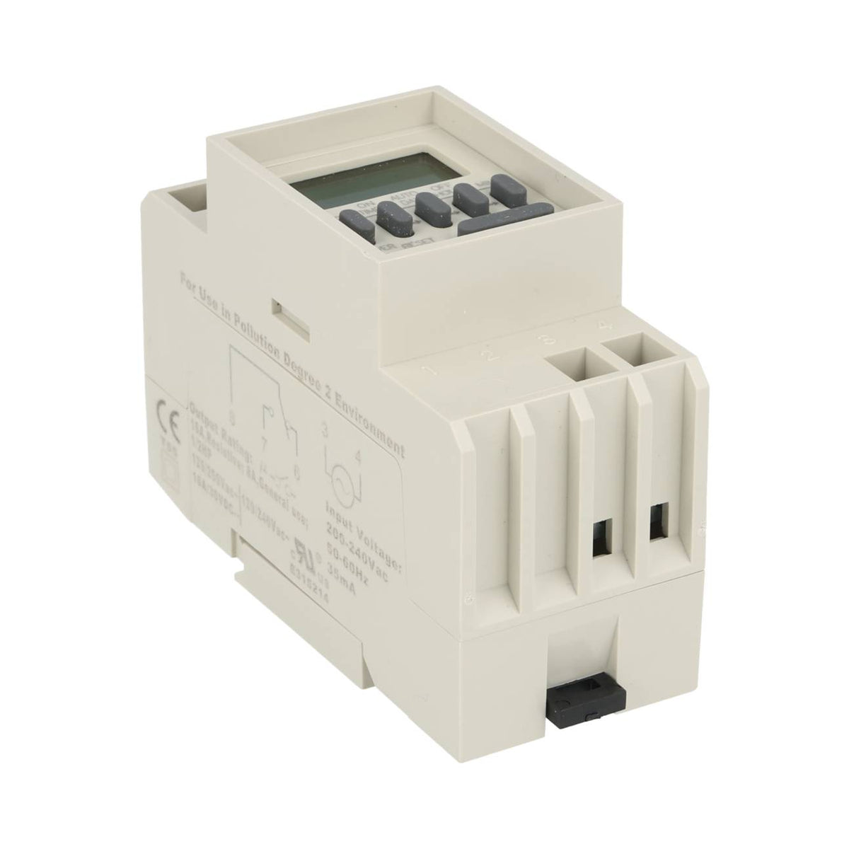 TP-TM848-2 — TIMER D SEMANAL, 220VCA, 8/ON-8/OFF, 1CON 16AMP.AC1, 3AMP ...
