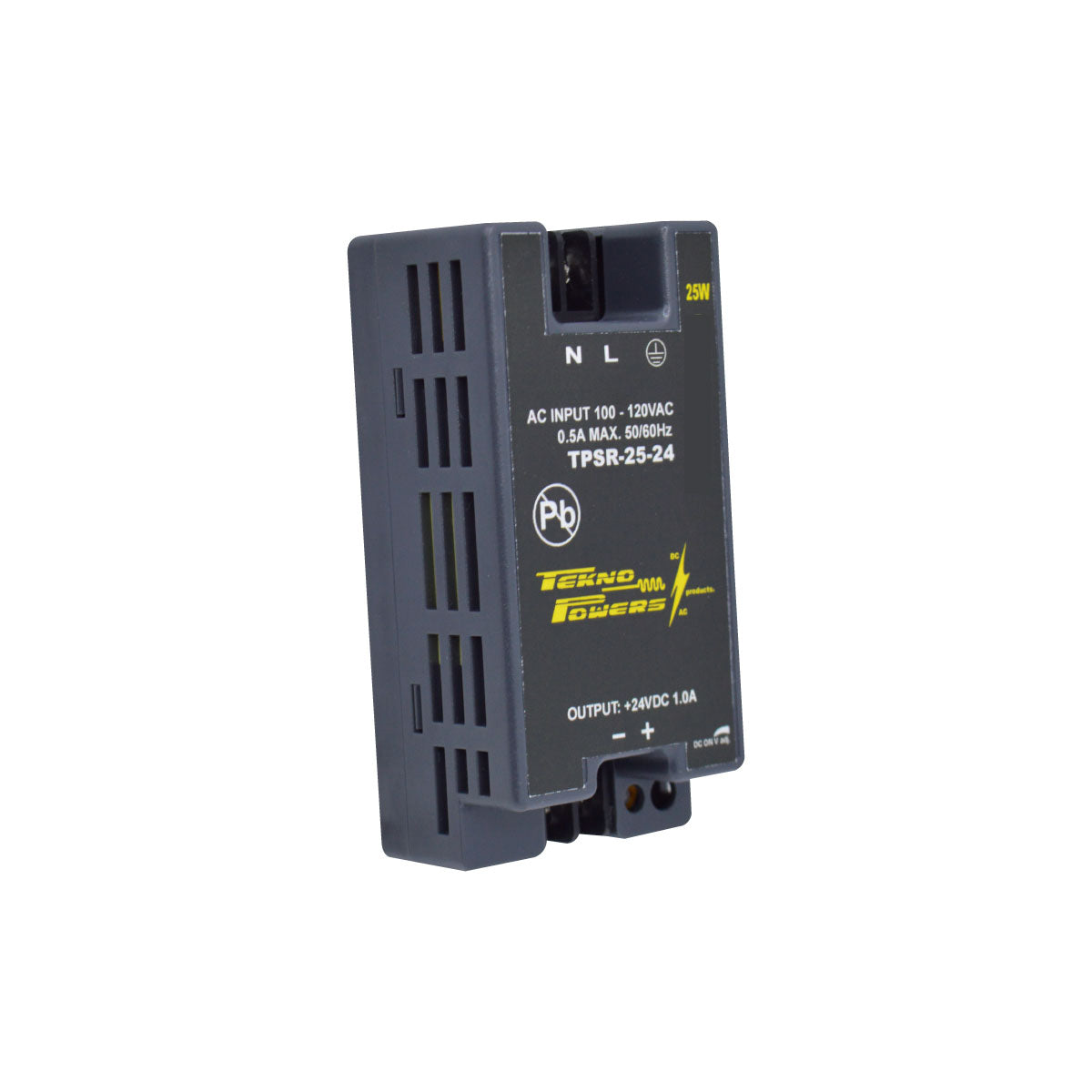 TPSR-25-24 — FUENTE DE VOLTAJE PARA RIEL 24VCD 1.04A 25W90-264VAC 106X ...