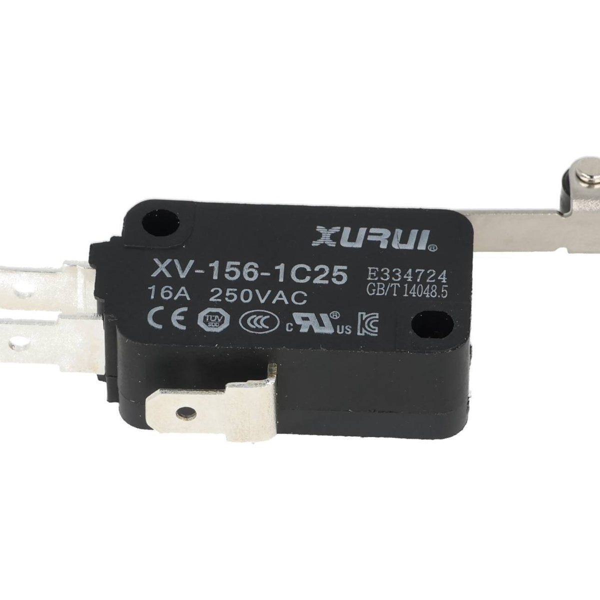 XV-156-1C25 — MICROSWITCH PALANCA LARGA C/RODILLO 16A 250V ...